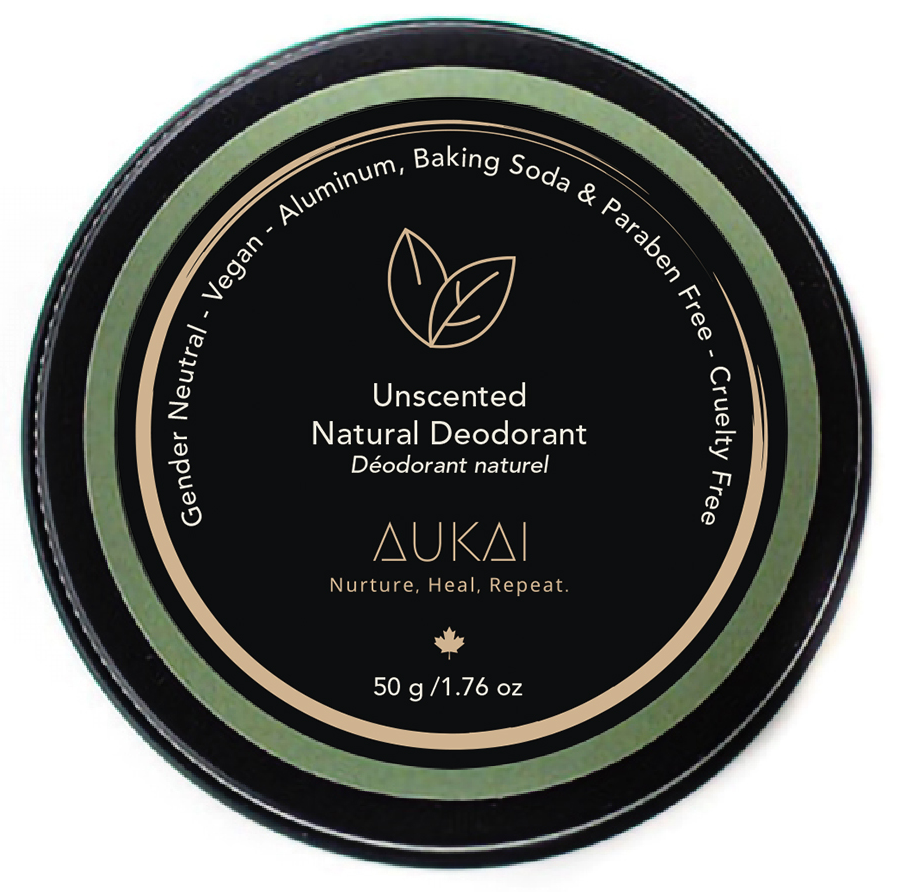 AUKAI UNSCENTED NATURAL DEODORANT – AUKAI BODY