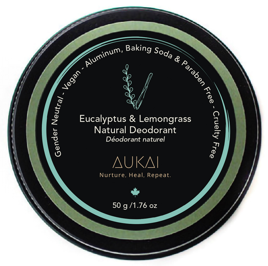 AUKAI EUCALYPTUS & LEMONGRASS NATURAL DEODORANT – AUKAI BODY